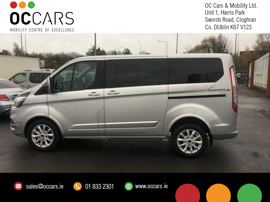 2021 Ford Tourneo Custom Independence RE Wheelchai... | Jammer.ie