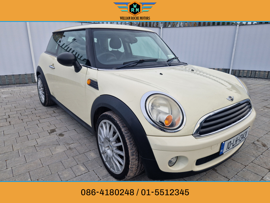 2010 Mini Hatch 1.4 4SEATS 3DR ONE | Jammer.ie