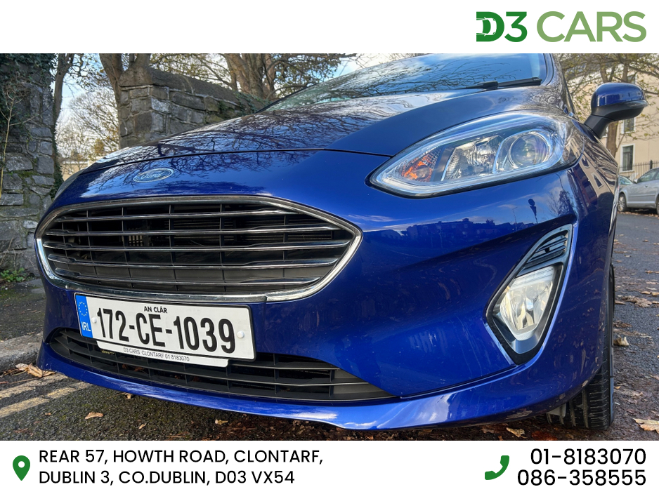 2017 Ford Fiesta 1.0 Petrol from D3 Car Sales - CarsIreland.ie