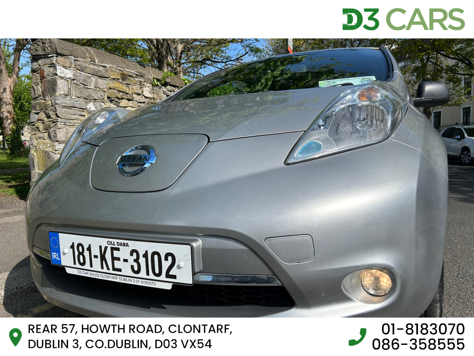 2018 Nissan Leaf Electric from D3 Car Sales - CarsIreland.ie