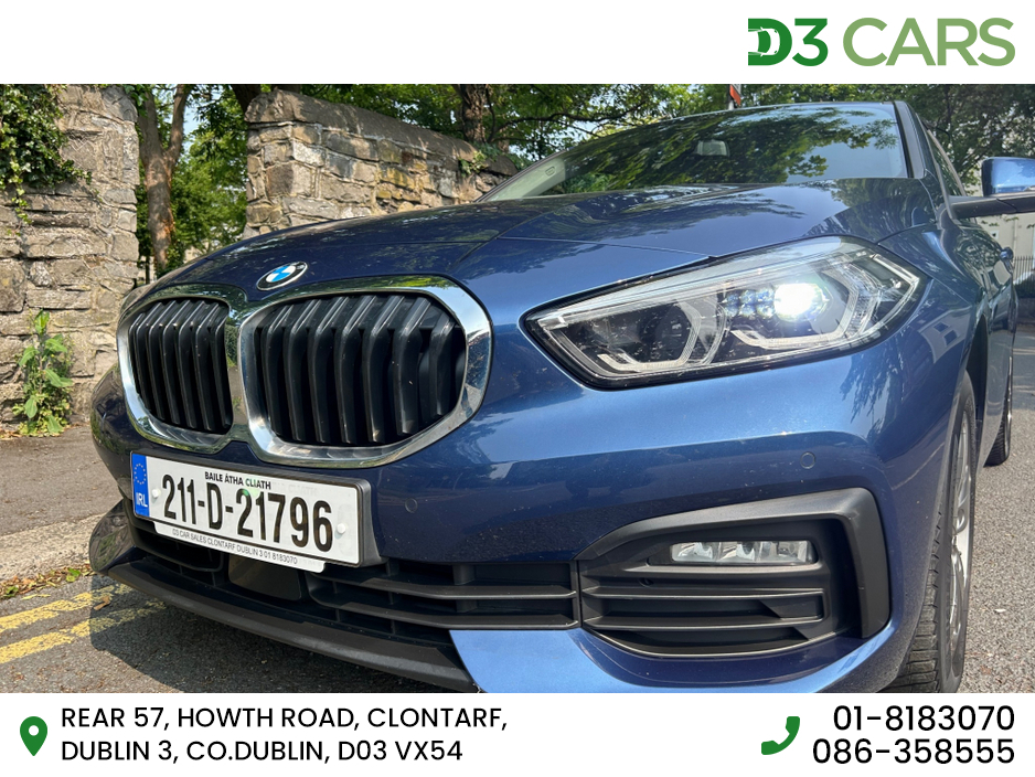 2021 BMW 1 Series 1.5 Diesel from D3 Car Sales - CarsIreland.ie