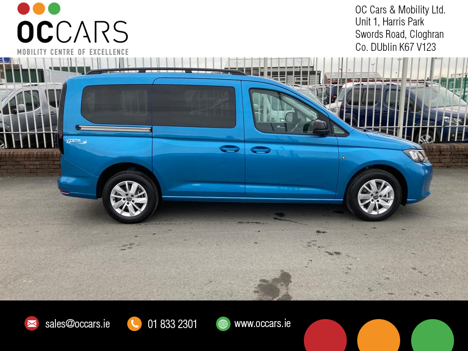 2023 Volkswagen Caddy Vista Auto | Jammer.ie
