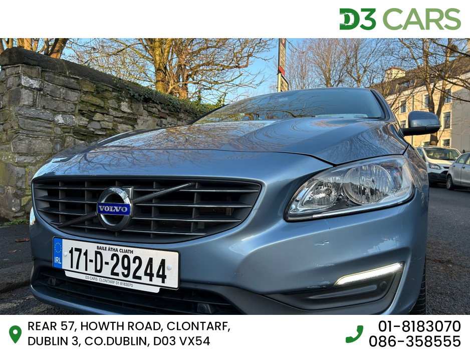 2017 Volvo S60 2.0 Diesel from D3 Car Sales - CarsIreland.ie