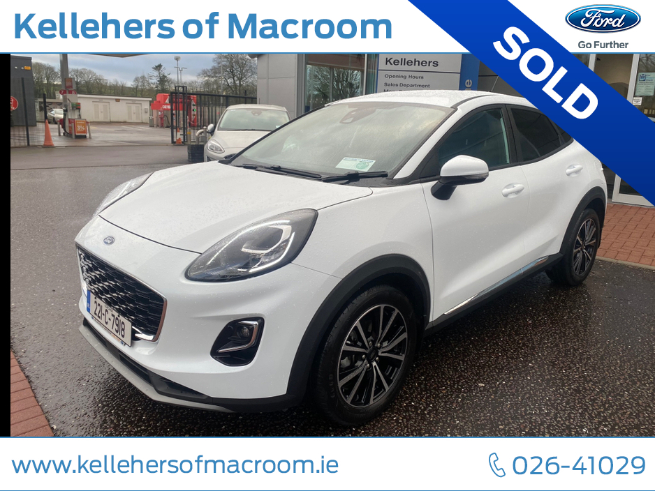 2022 Ford Puma TITANIUM 5DR 1.0T 125 mHEV M6 5dr | Jammer.ie