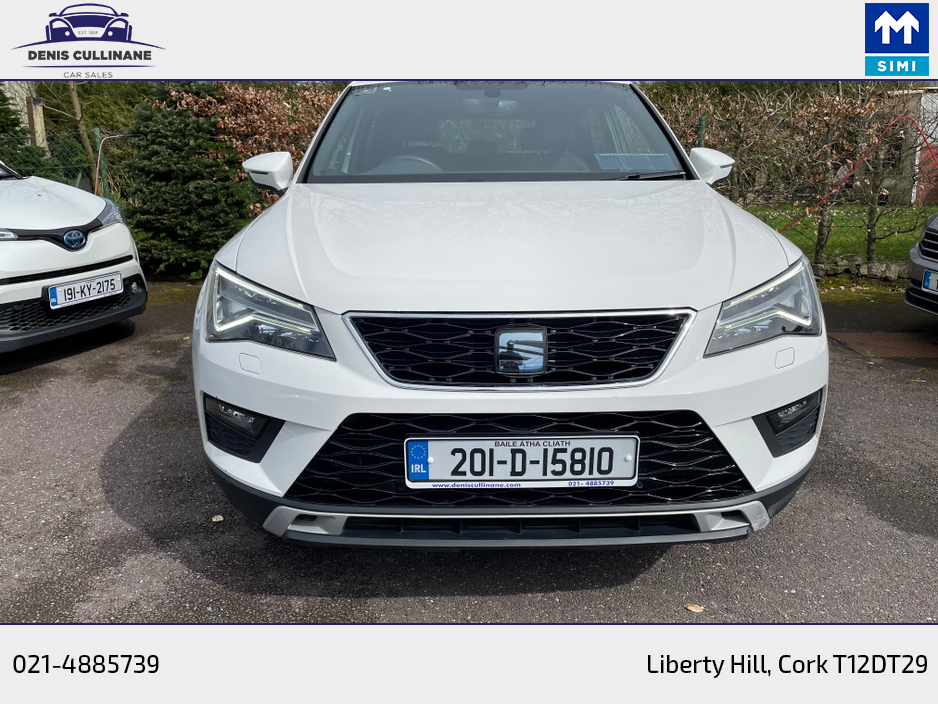 2020 SEAT Ateca 1.6L Diesel from Denis Cullinane Car Sales - CarsIreland.ie