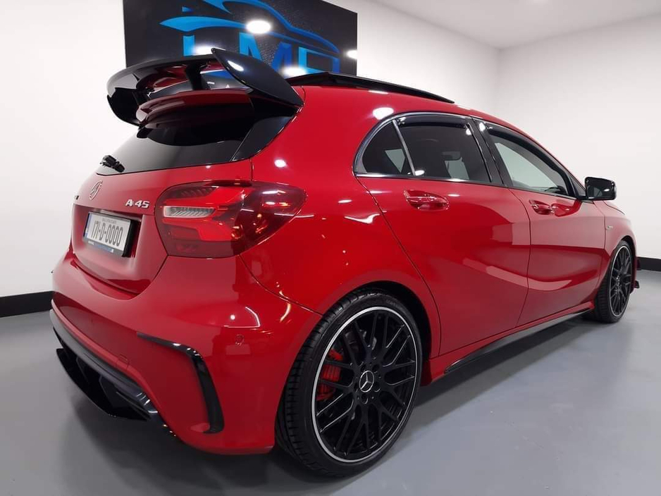 Mercedes Benz A45 Amg Red