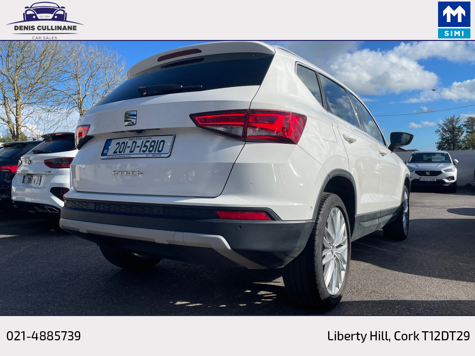 2020 SEAT Ateca 1.6L Diesel from Denis Cullinane Car Sales - CarsIreland.ie