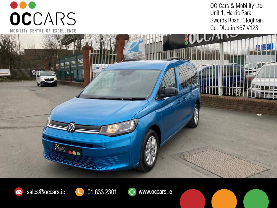 2023 Volkswagen Caddy Vista Auto | Jammer.ie