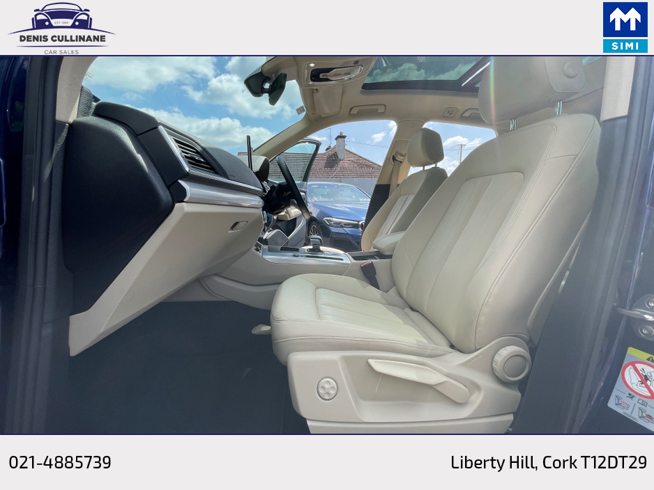 2021 Audi Q5 2.0L Diesel from Denis Cullinane Car Sales - CarsIreland.ie