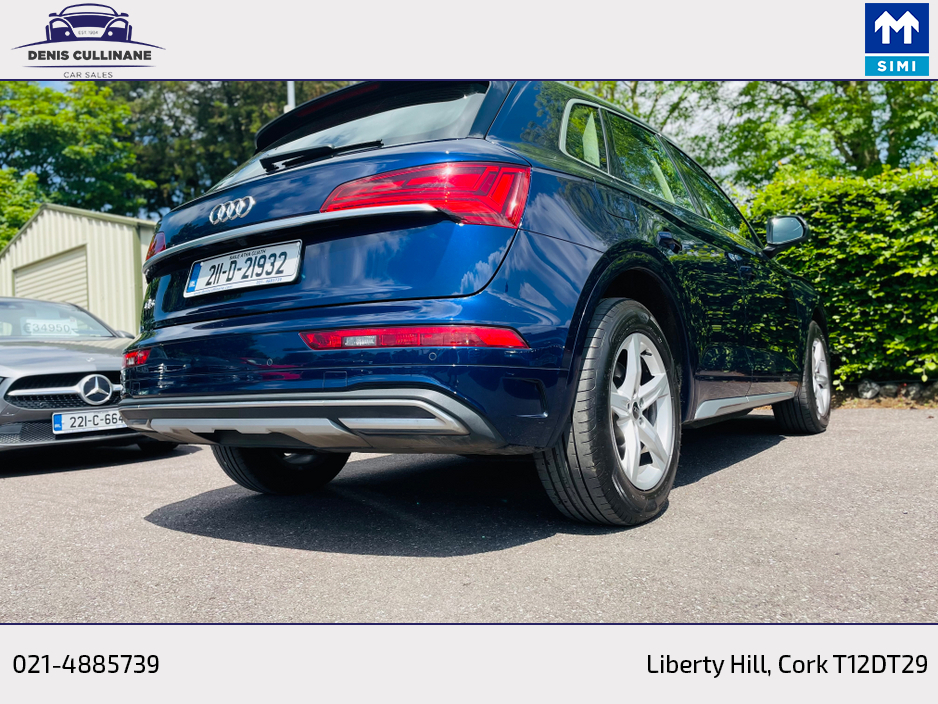 2021 Audi Q5 2.0L Diesel from Denis Cullinane Car Sales - CarsIreland.ie