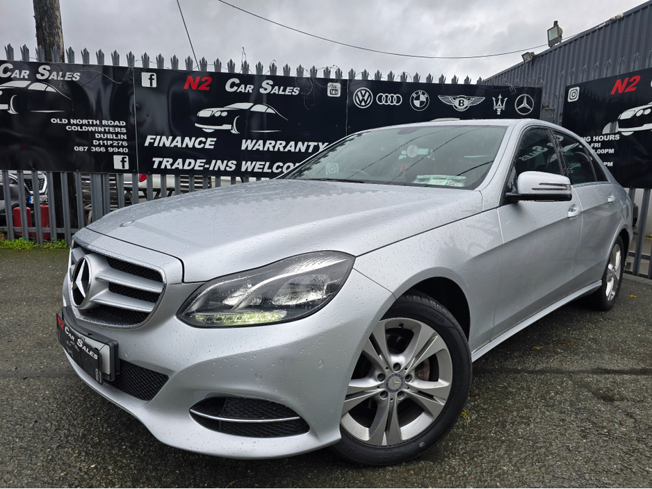2014 Mercedes-Benz E Class 2.1 Diesel from N2 Car Sales - CarsIreland.ie